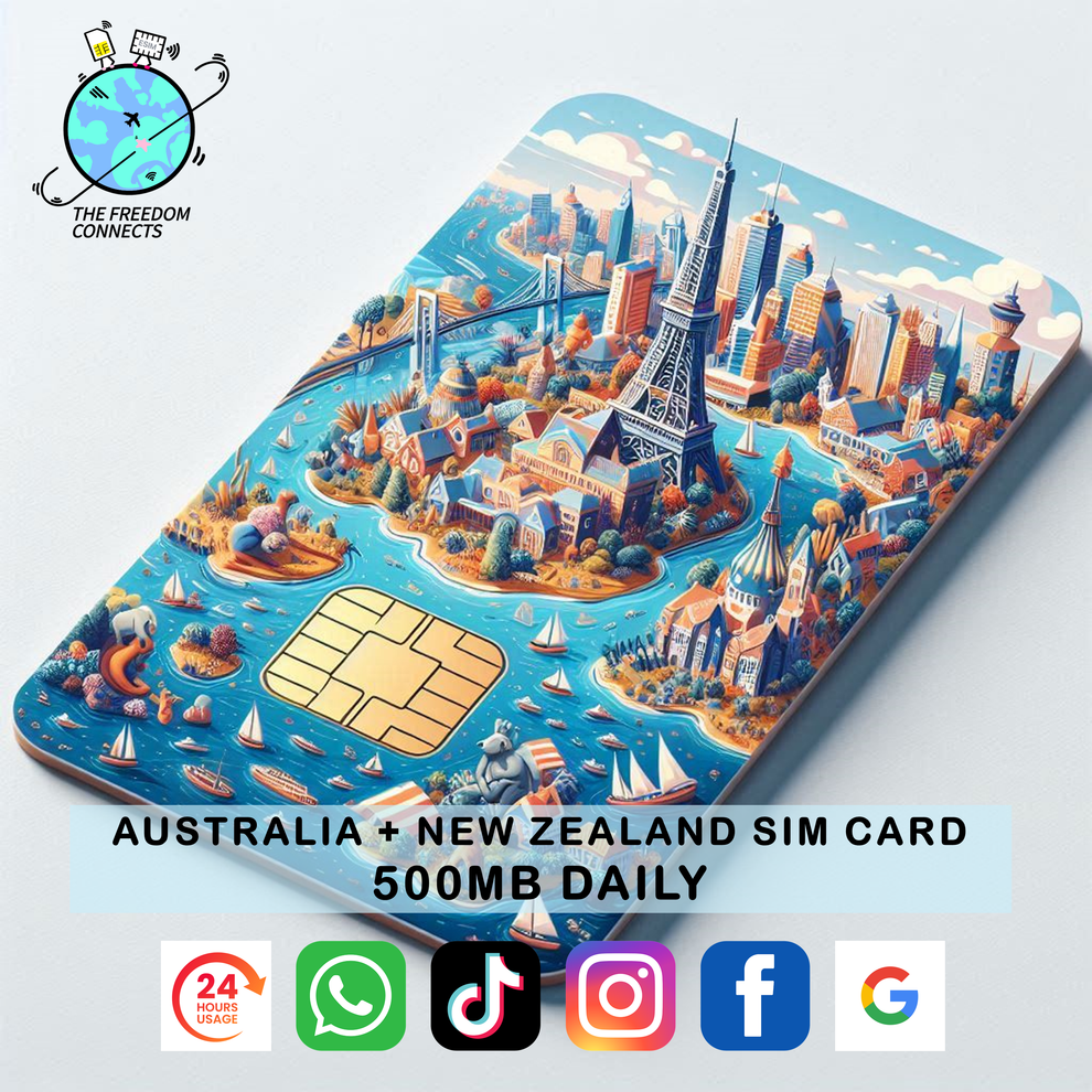 AUSTRALIA + NEW ZEALAND SIM CARD – The Freedom Connects